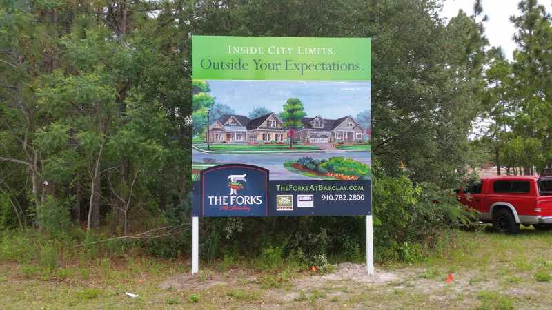 Real Estate Development Signs Wilmington NC